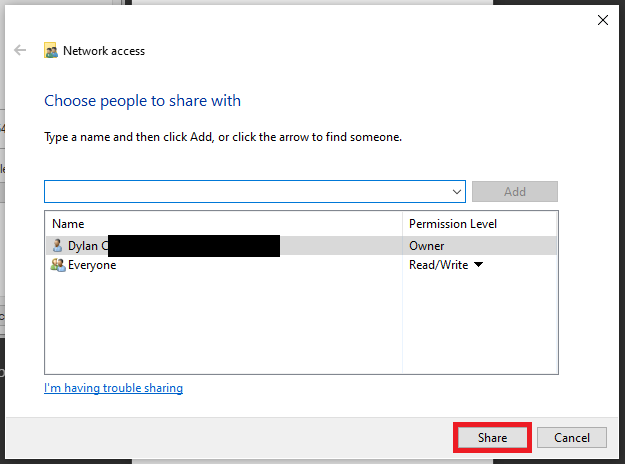 FAQ How Do I Create A Shared Folder On Windows And Add It As A Watched Folder In Roon 
